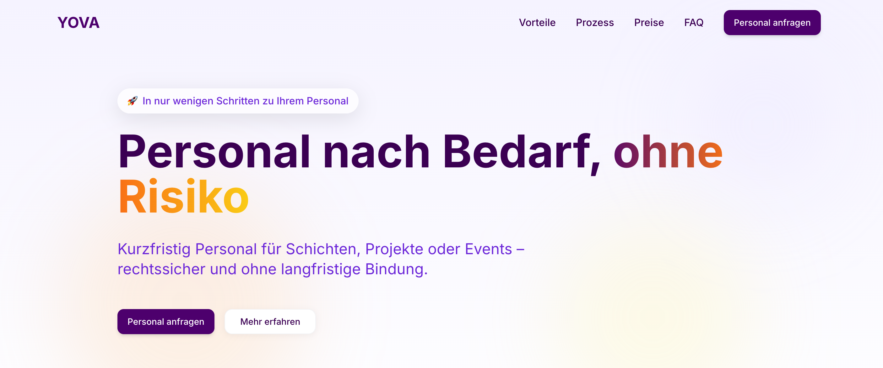 YOVA | Personalservice für Österreich